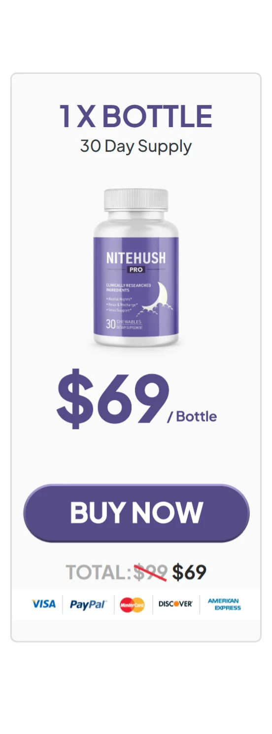 NiteHush Pro™ - Official USA Website - 51% OFF Today Only!